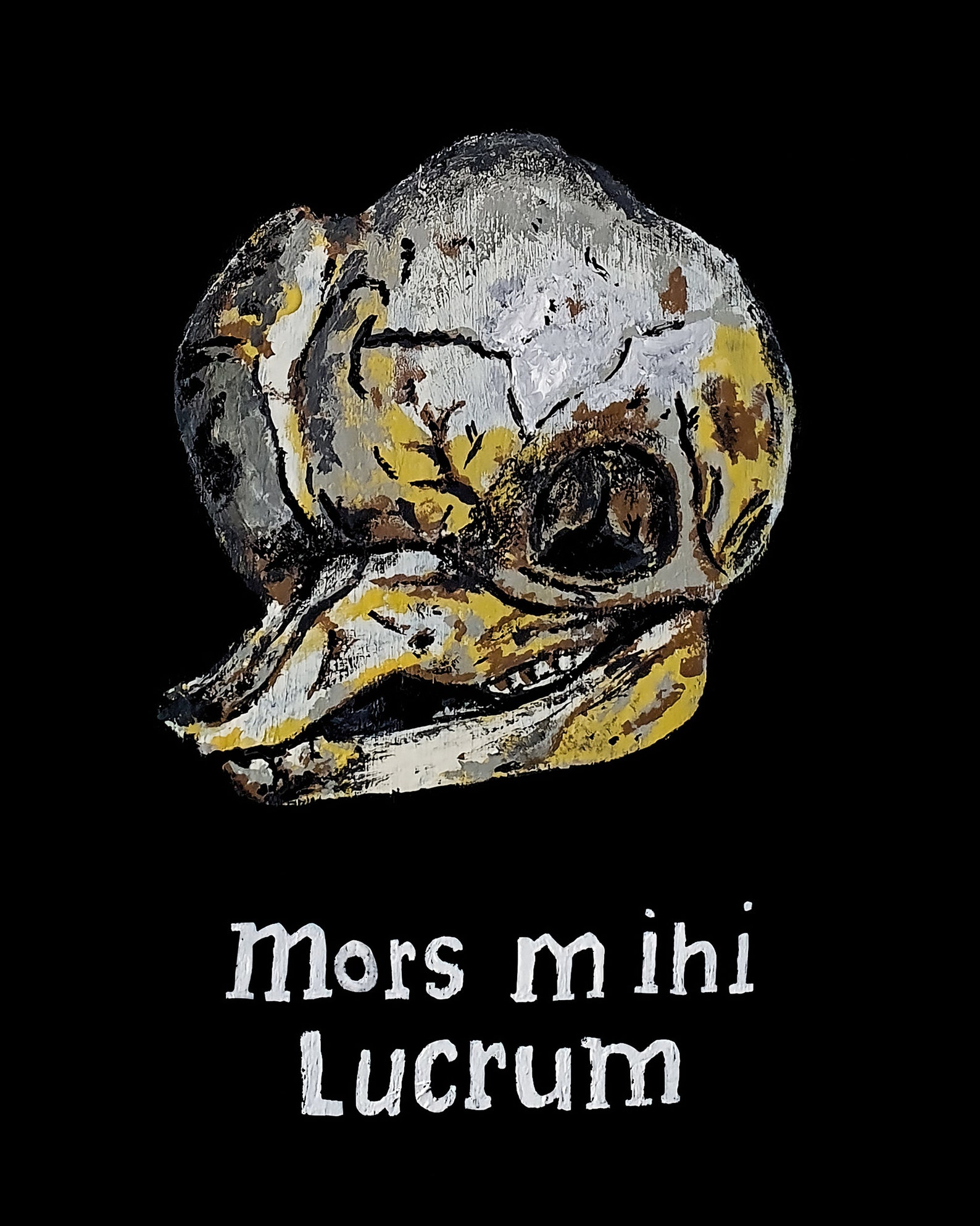 Mors Mihi Lucrum Art print A5 afdrukken - Etsy Nederland