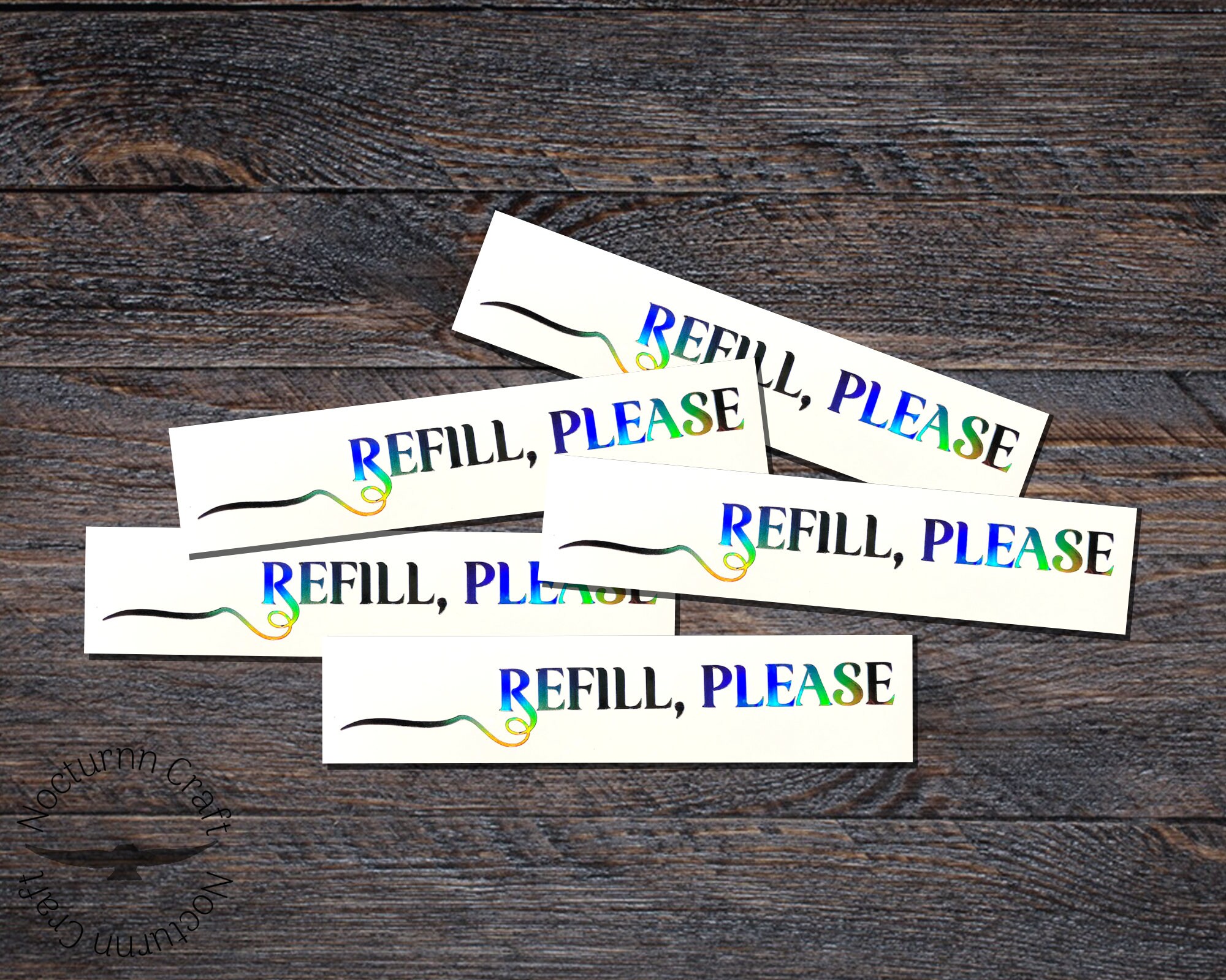 Refill Please Decal Water Bottle Decal Water Filter Sticker - Etsy