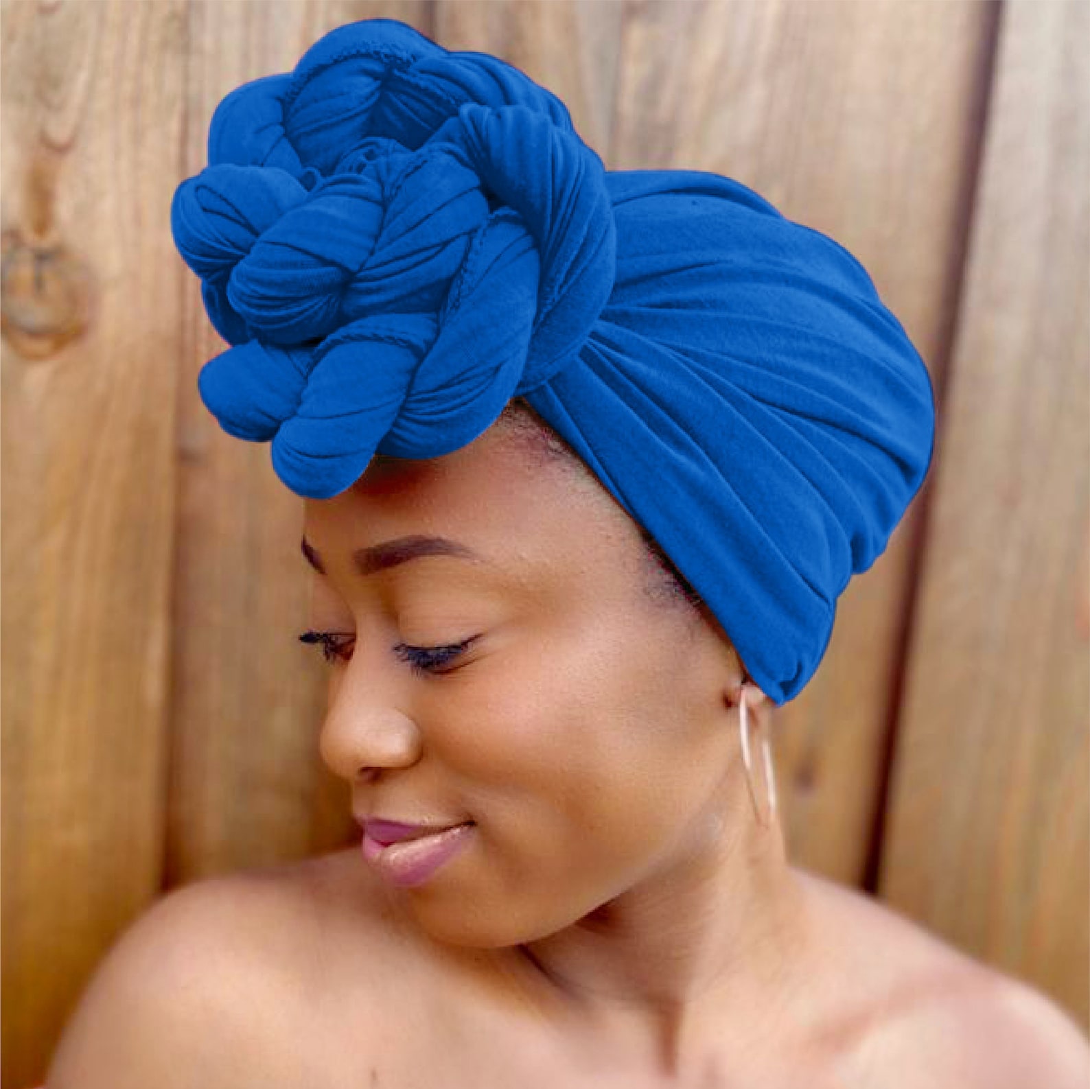 Rosemade 17 Solid Colors Women Head Wrap Hair Scarf Turban Soft Stretch ...