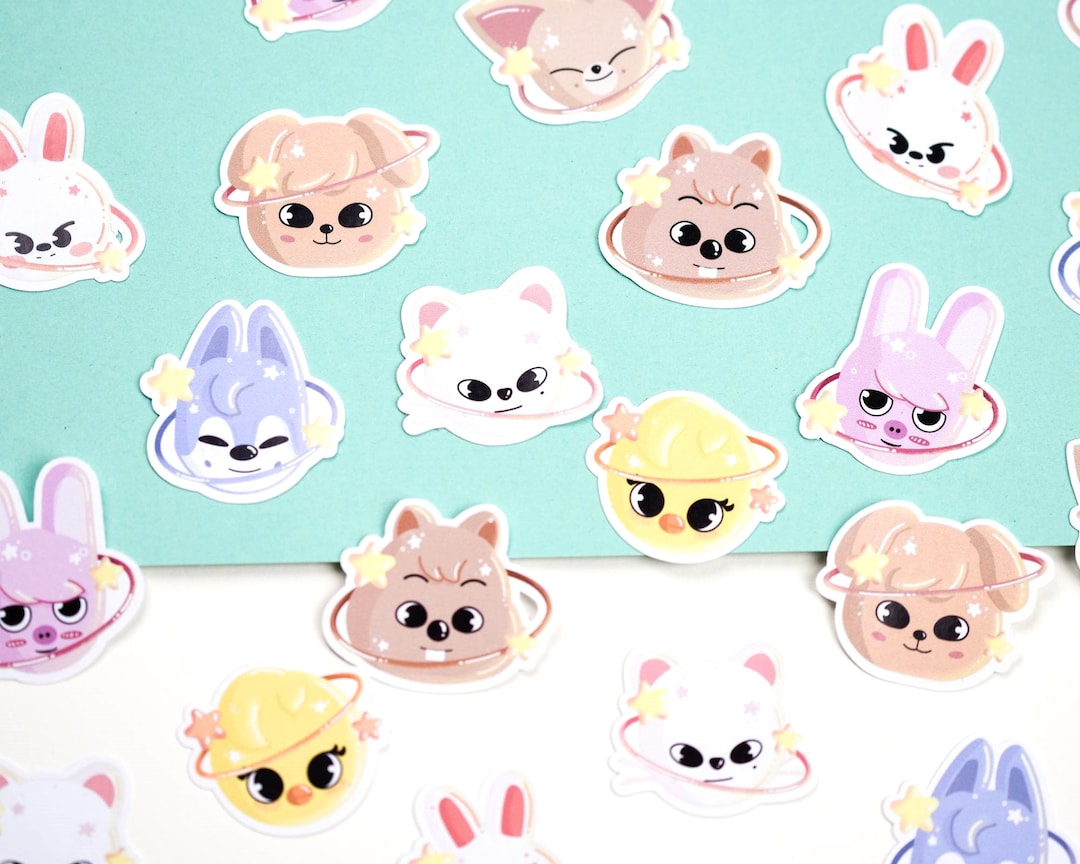 Skzoo Planet Sticker / Skz / Skzoo / Stickers / Kawaii - Etsy