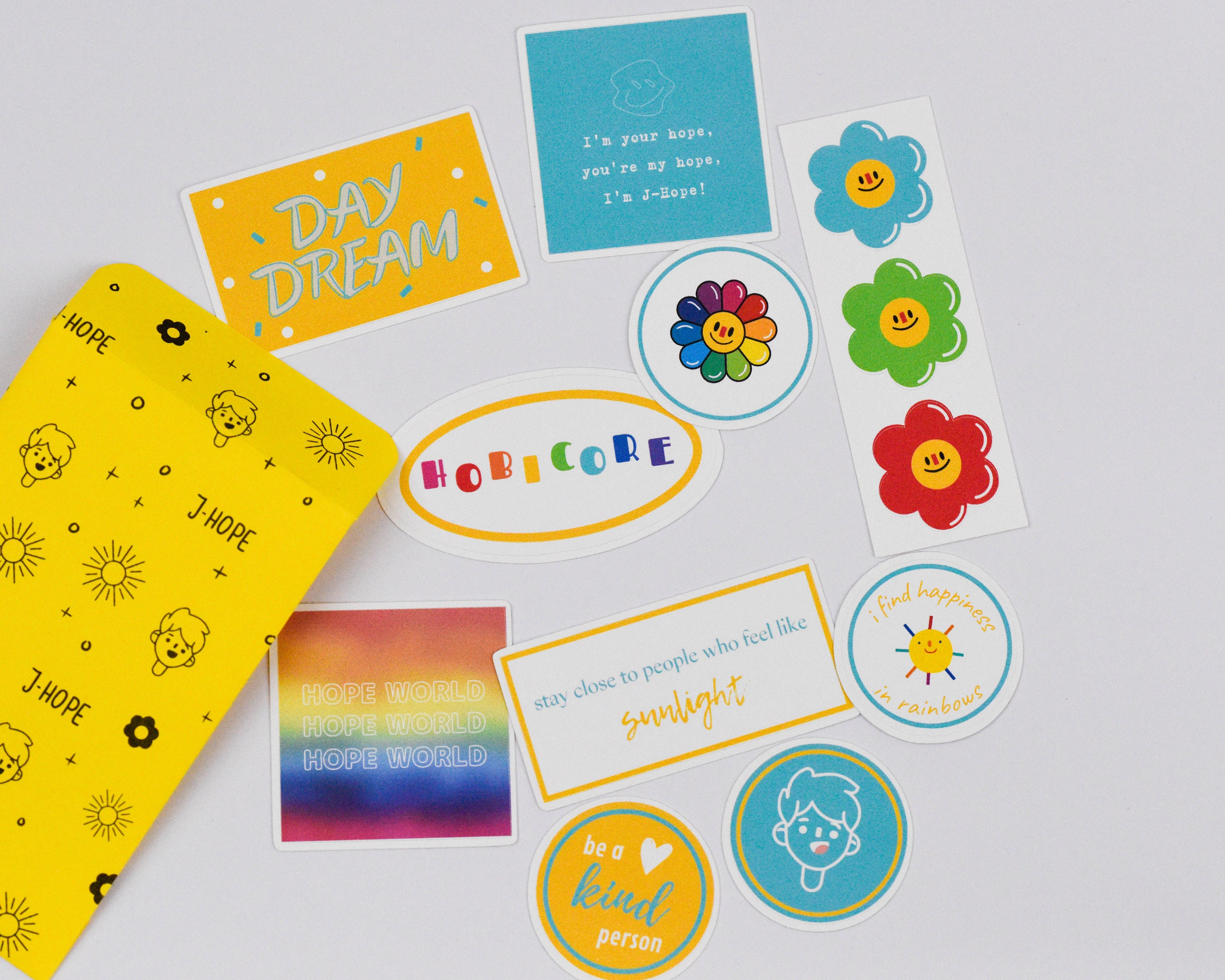 BTS Aesthetic Sticker Pack / Aufkleber / Sticker / Journal | Etsy