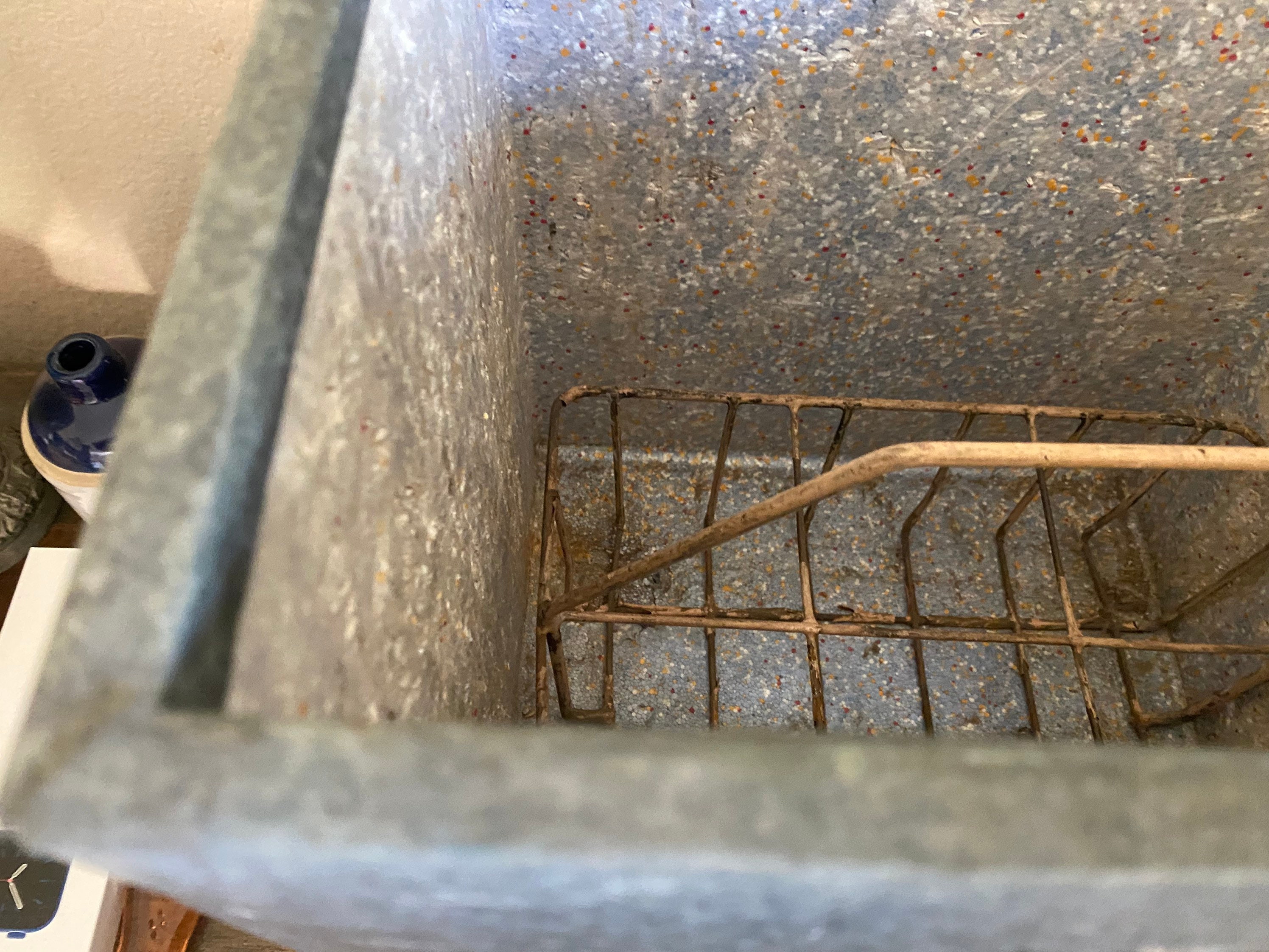 Vintage Large FITCHETT Dairy Milkman Front Porch Milk Box Cooler ...