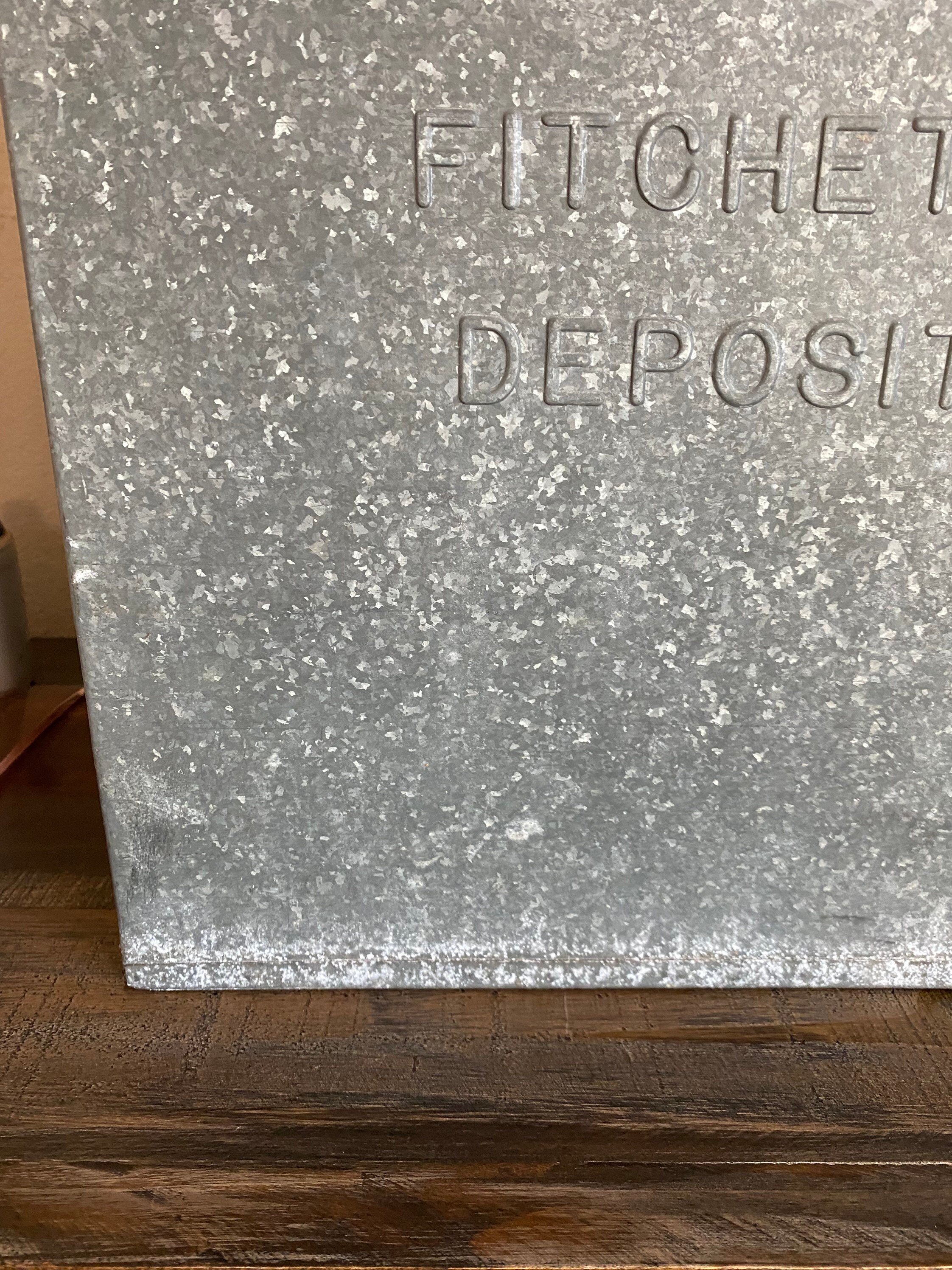 Vintage Large FITCHETT Dairy Milkman Front Porch Milk Box Cooler ...