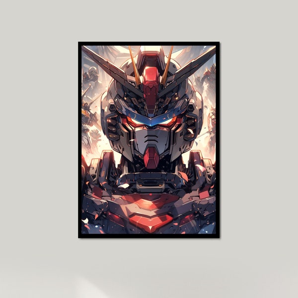 Gundam Posters - Etsy
