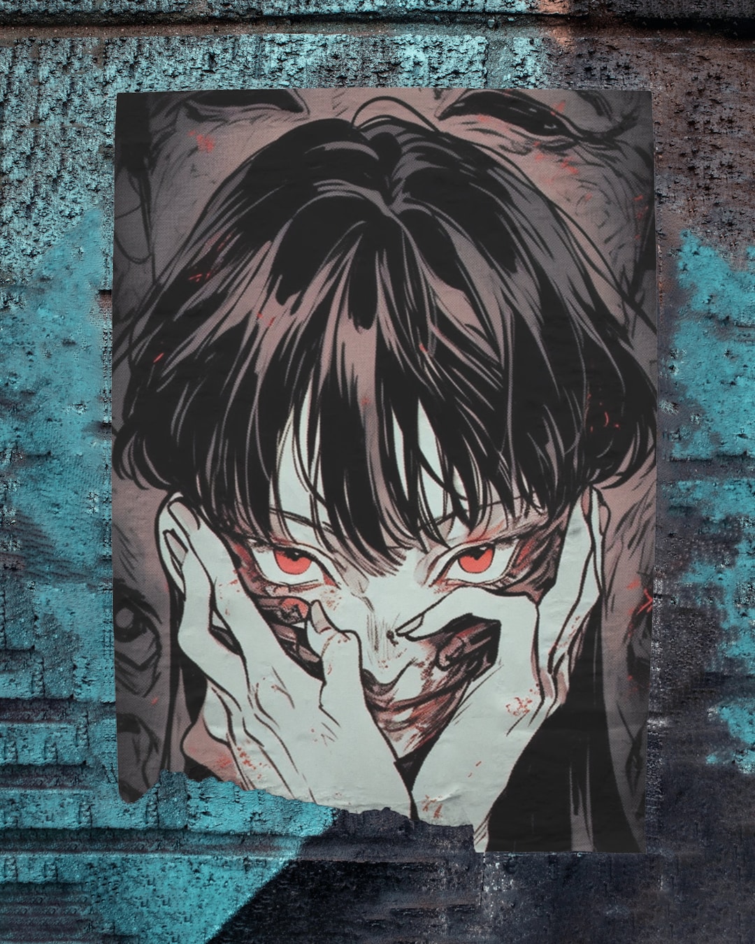 Eternal Torment Horror Manga Art Print Junji Ito Inspired - Etsy