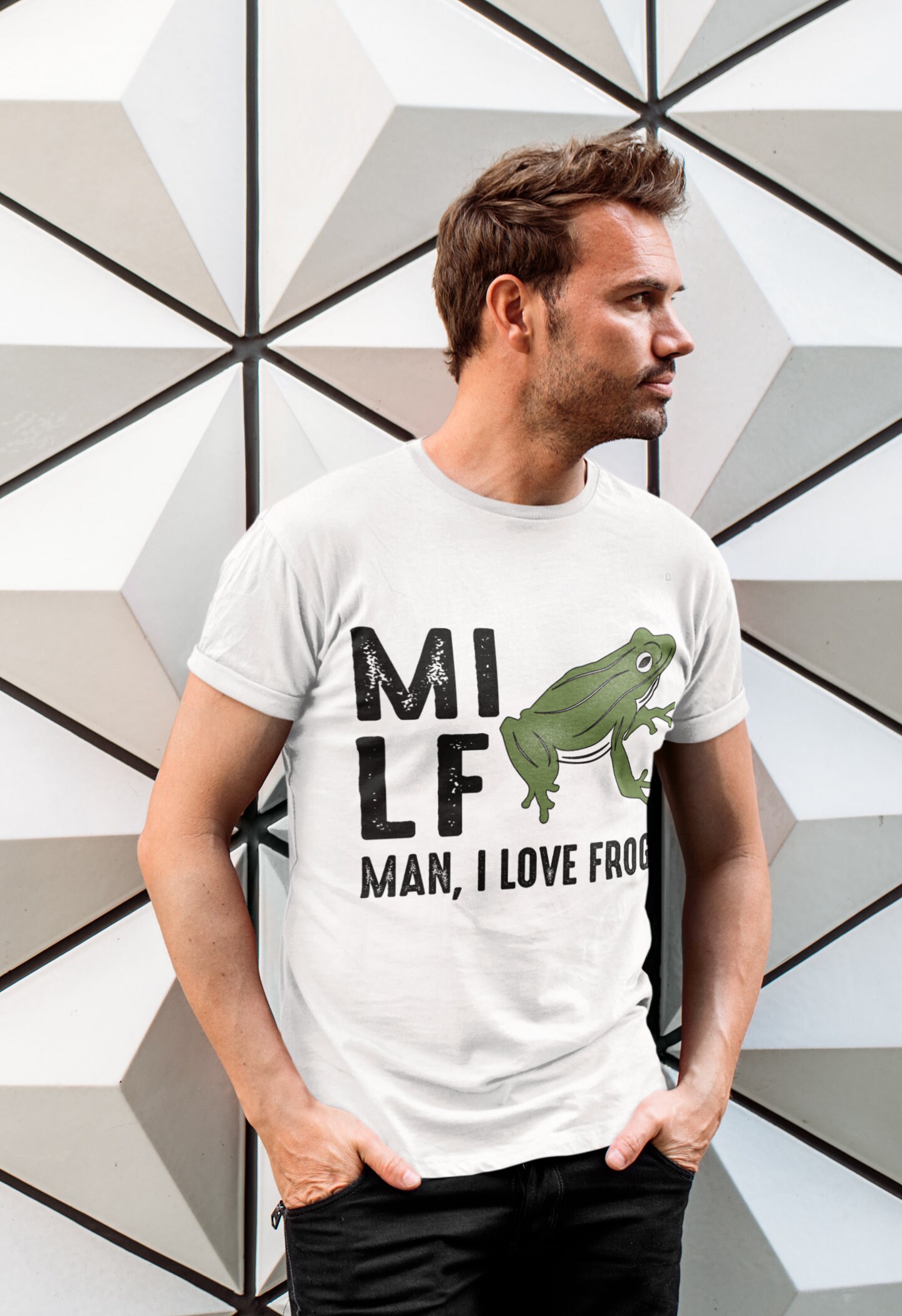 MILF Man, I Love Frogs T-shirt/frogs Lover/funny Frogs Gift T-shirt - Etsy UK