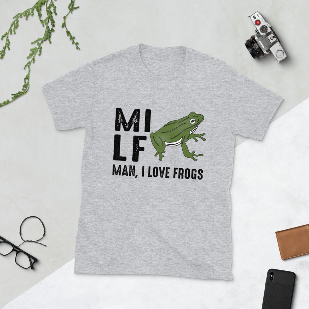 MILF Man, I Love Frogs T-shirt/frogs Lover/funny Frogs Gift T-shirt - Etsy UK