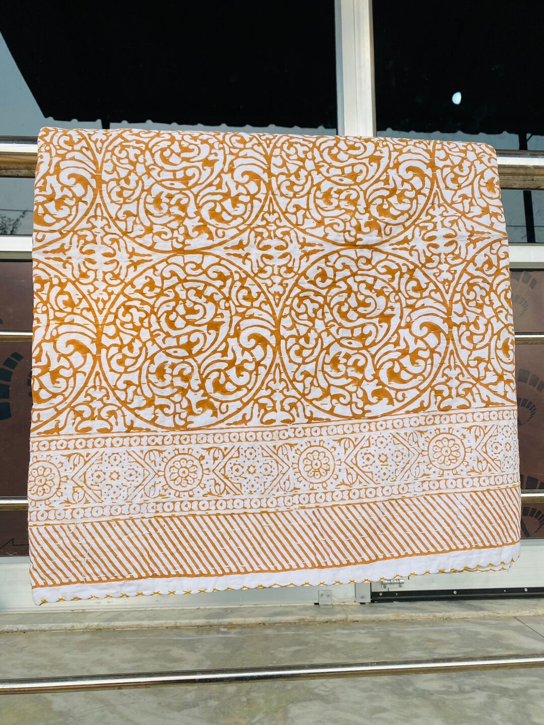 Kantha Quilt Indian Print Indian Kantha Print Bedspread - Etsy