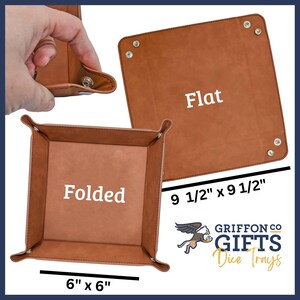 Dnd Dice Tray Perception Check D20 Dice Folding Catch All Tray for Dnd ...