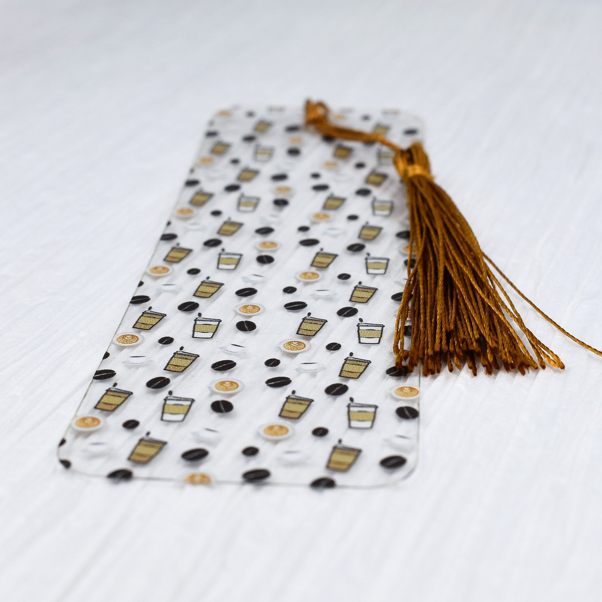 Cute Bookmark With Coffee is Used for Teacher Gifts Basket or Unique ...