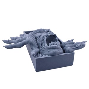 Horror Book Nook Zombie Book Shelf Decor for Bookish Gifts or Halloween ...