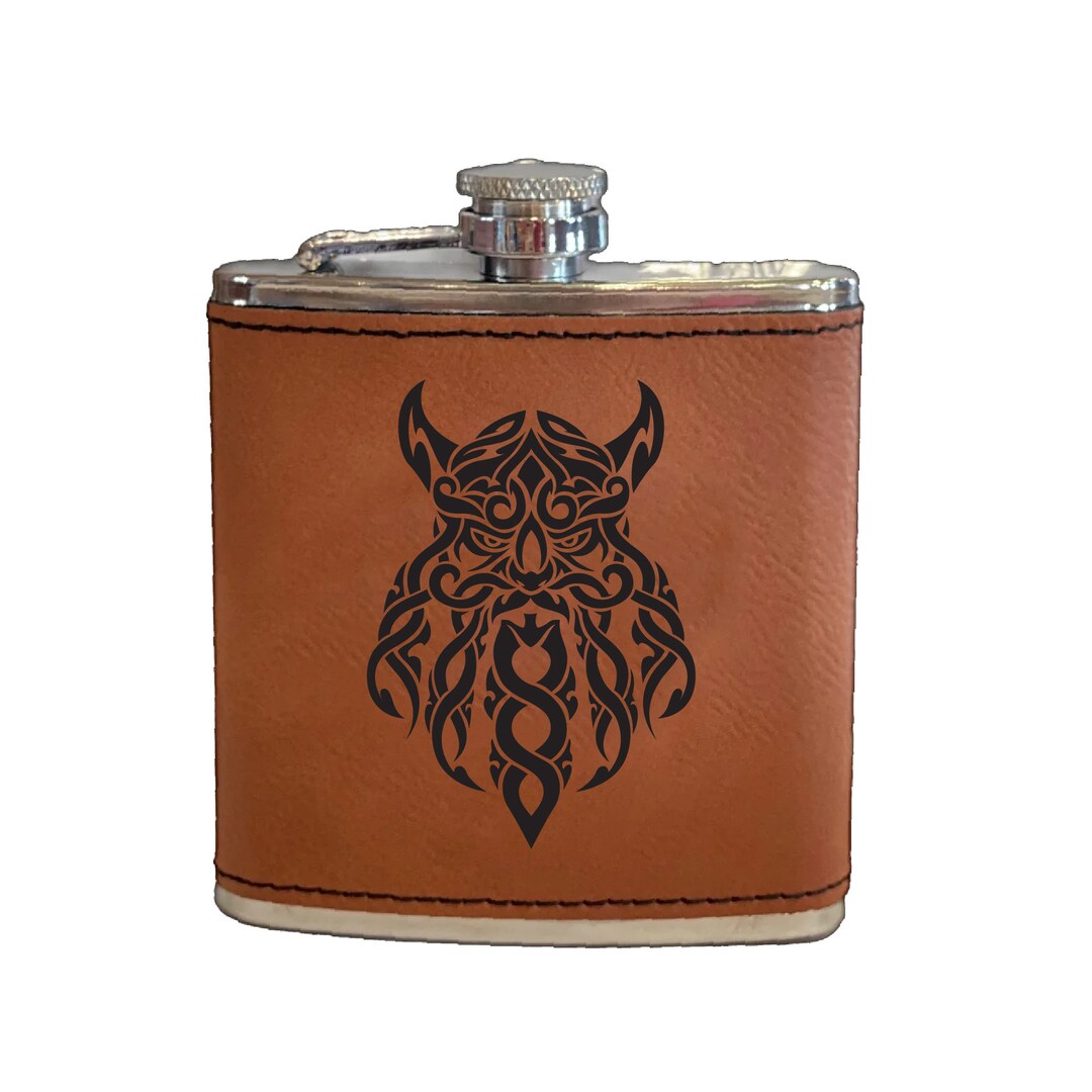 DND Dwarf Gifts Personalized Flask Dwarf Viking Flask for - Etsy