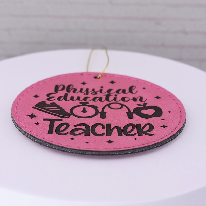 Personalized Physical Education Ornament for PE Teacher Christmas Gifts ...