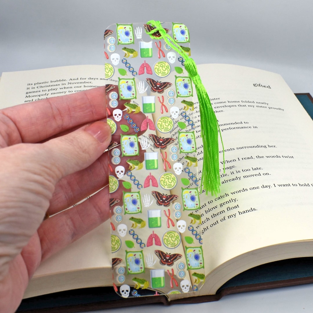 Biology Science Bookmark Bookish Nerdy Gifts for Geek and Science ...