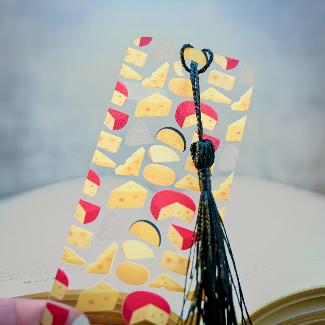 Funny Cheese Bookmark for Cheese Lover Stocking Stuffer Reading ...
