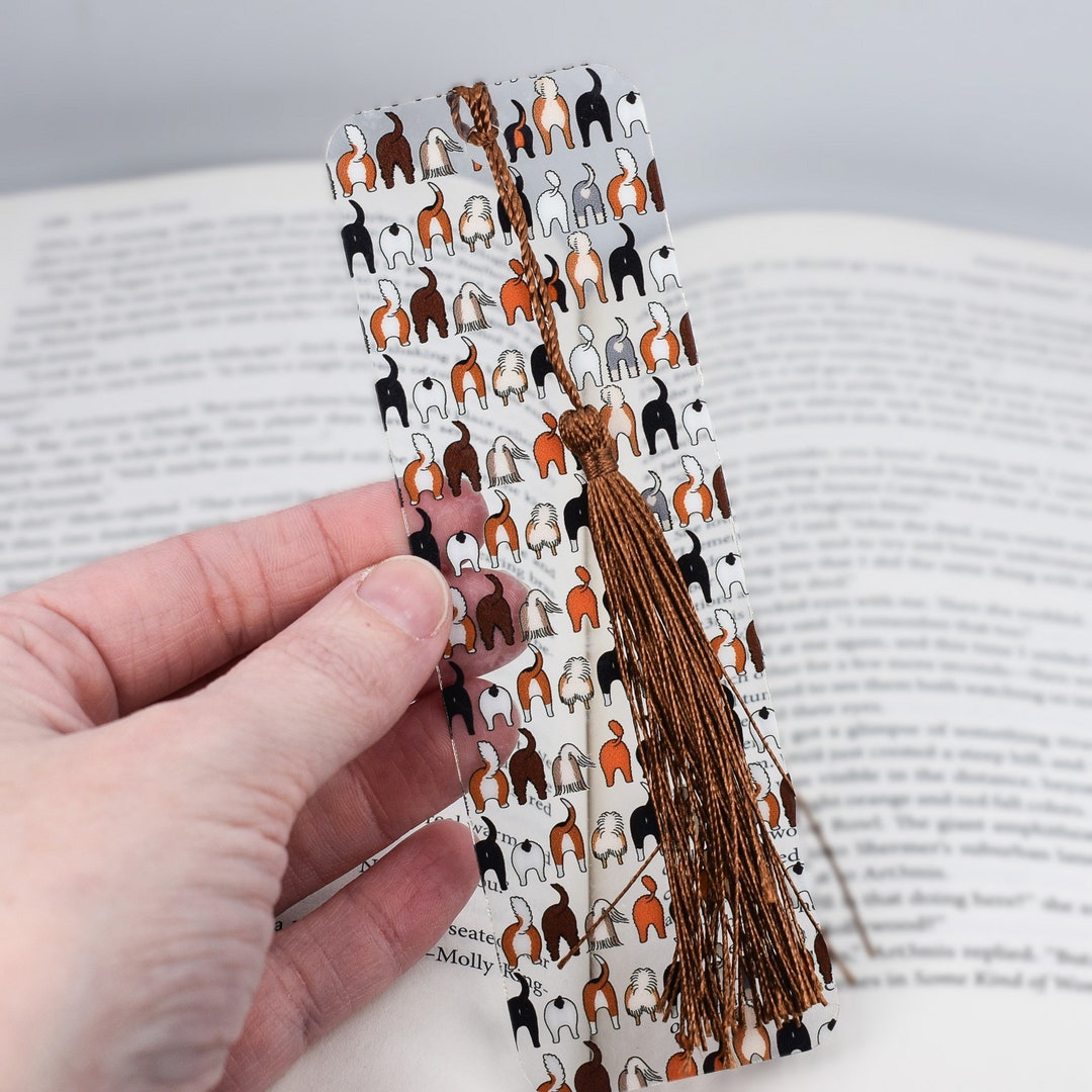 Funny Bookmark With Dog Butts is Used for Teacher Gifts Basket or ...