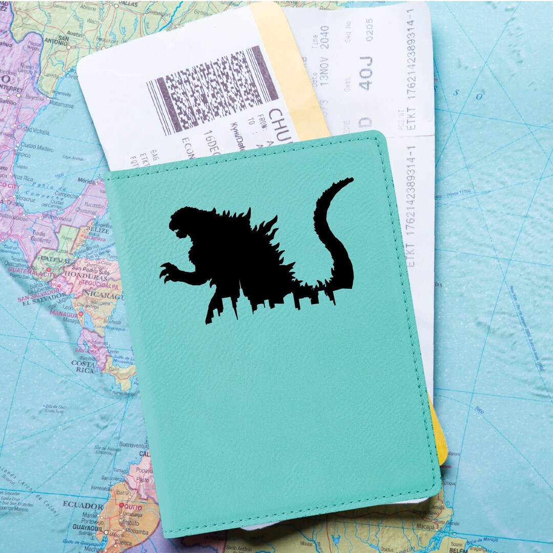 Passport Cover Godzilla Passport Holder is an Excellent Stocking ...