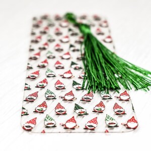 Christmas Bookmark Christmas Gnome for Party Favors and Gnome Stocking ...