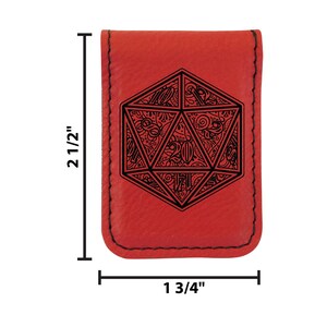 D20 Personalized Fancy D20 D&D Gift Money Clip Makes a Great - Etsy