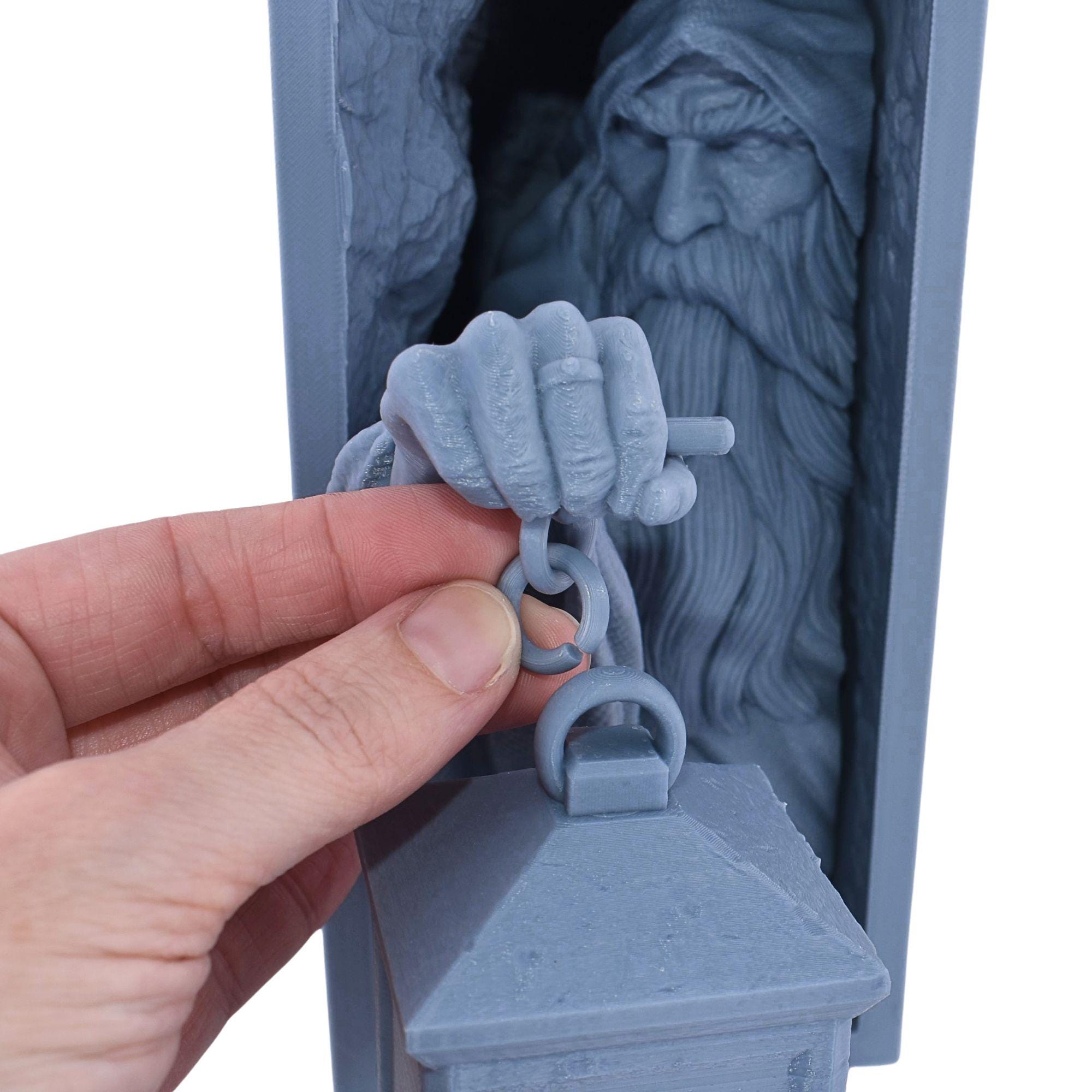 Fantasy Book Nook RPG Wizard Bookshelf Decoration for Dnd Gifts or ...