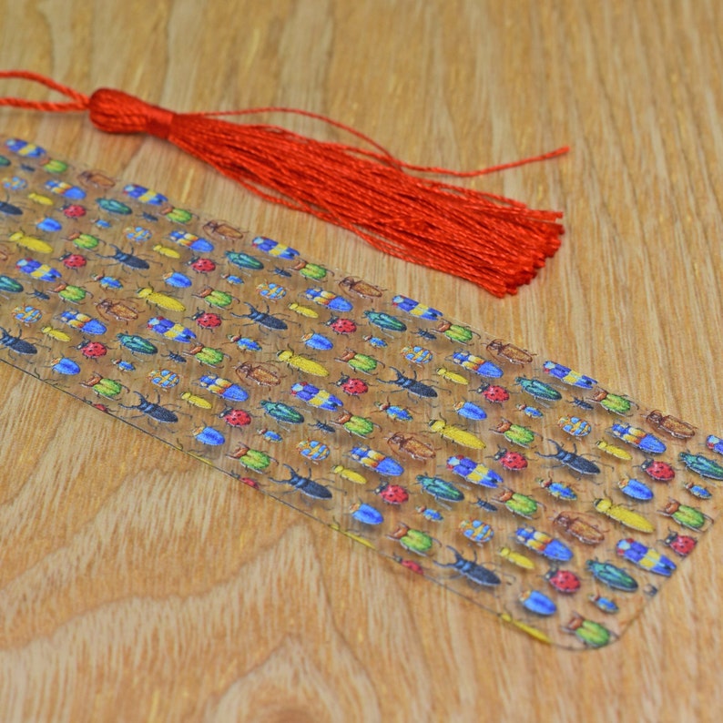 Cool Bookmark With Beetles is Used for Science Entomology Gifts for ...