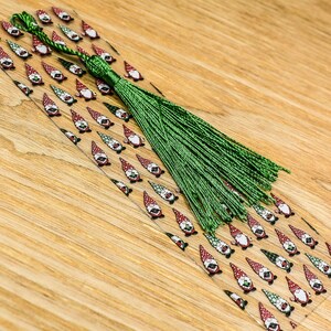 Christmas Bookmark Christmas Gnome for Party Favors and Gnome Stocking ...