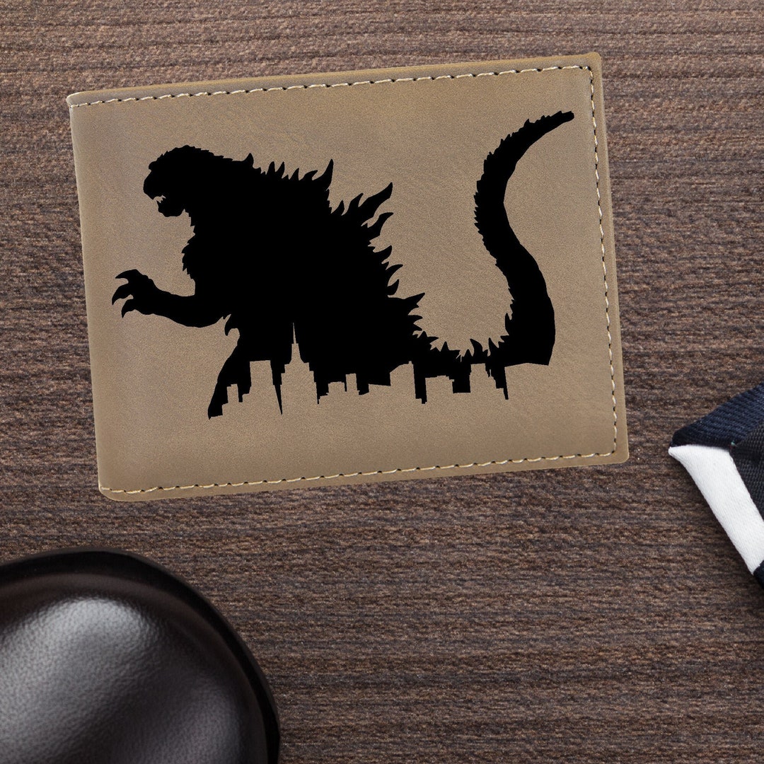 Godzilla Bifold RFID Wallet Makes a Great Stocking Stuffer or Father's ...