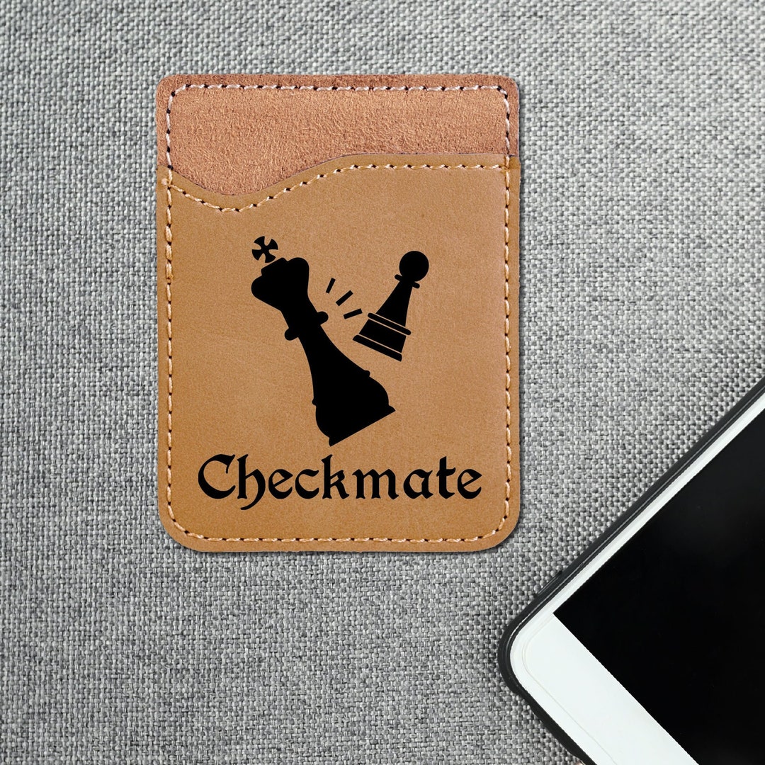 Checkmate Chess Phone Wallet Works Great to Stick on Your Phone and ...