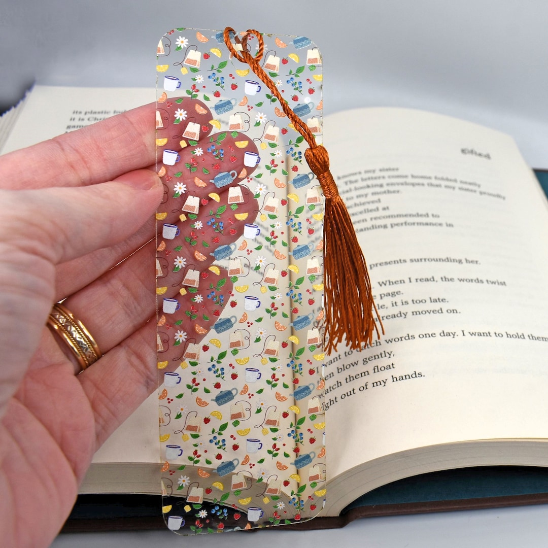 Cute Bookmark With Tea is Used for Teacher Gifts Basket or Unique ...