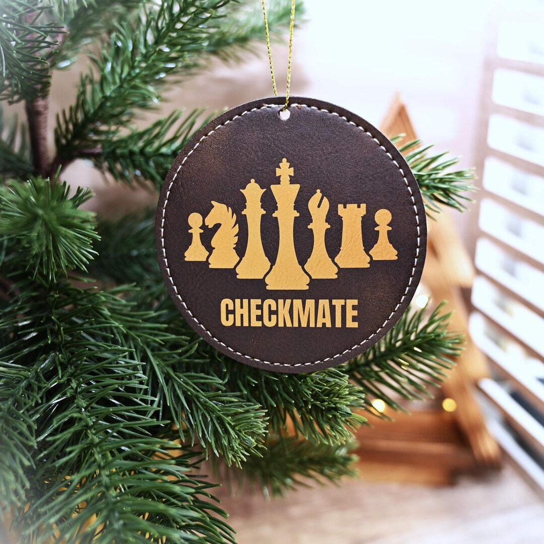 Personalized Checkmate Chess Ornament for Chess Player Gifts or Prize ...