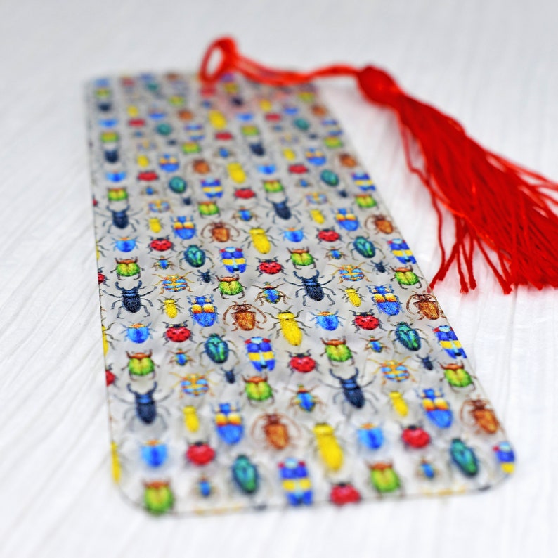 Cool Bookmark With Beetles is Used for Science Entomology Gifts for ...