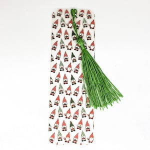 Christmas Bookmark Christmas Gnome for Party Favors and Gnome Stocking ...