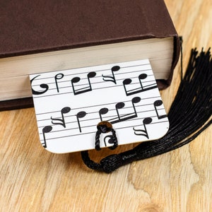 Cute Bookmark With Music Notes is Used for Teacher Gifts Basket or ...