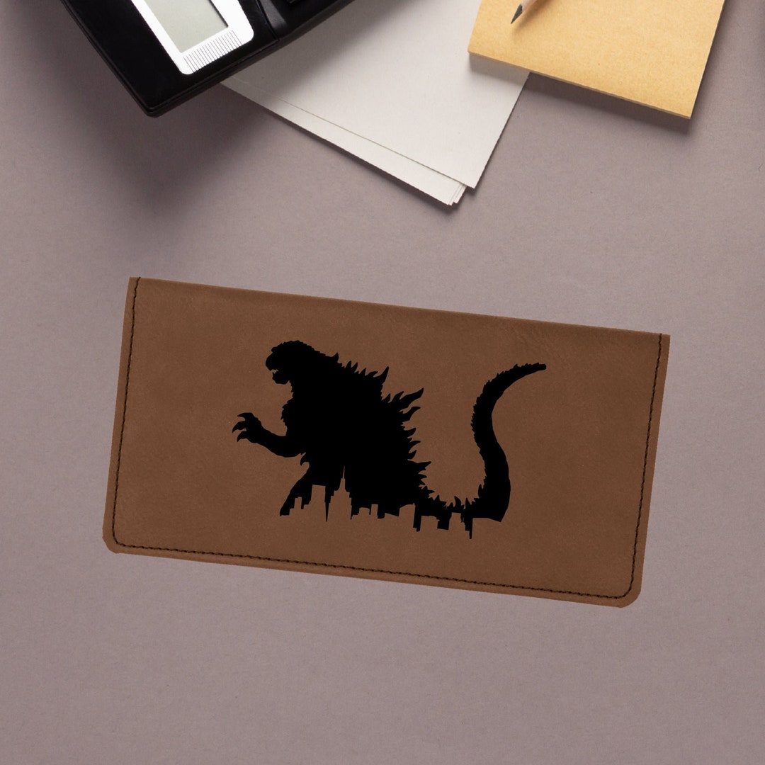 Godzilla Checkbook Cover is an Excellent Stocking Stuffer or Godzilla ...
