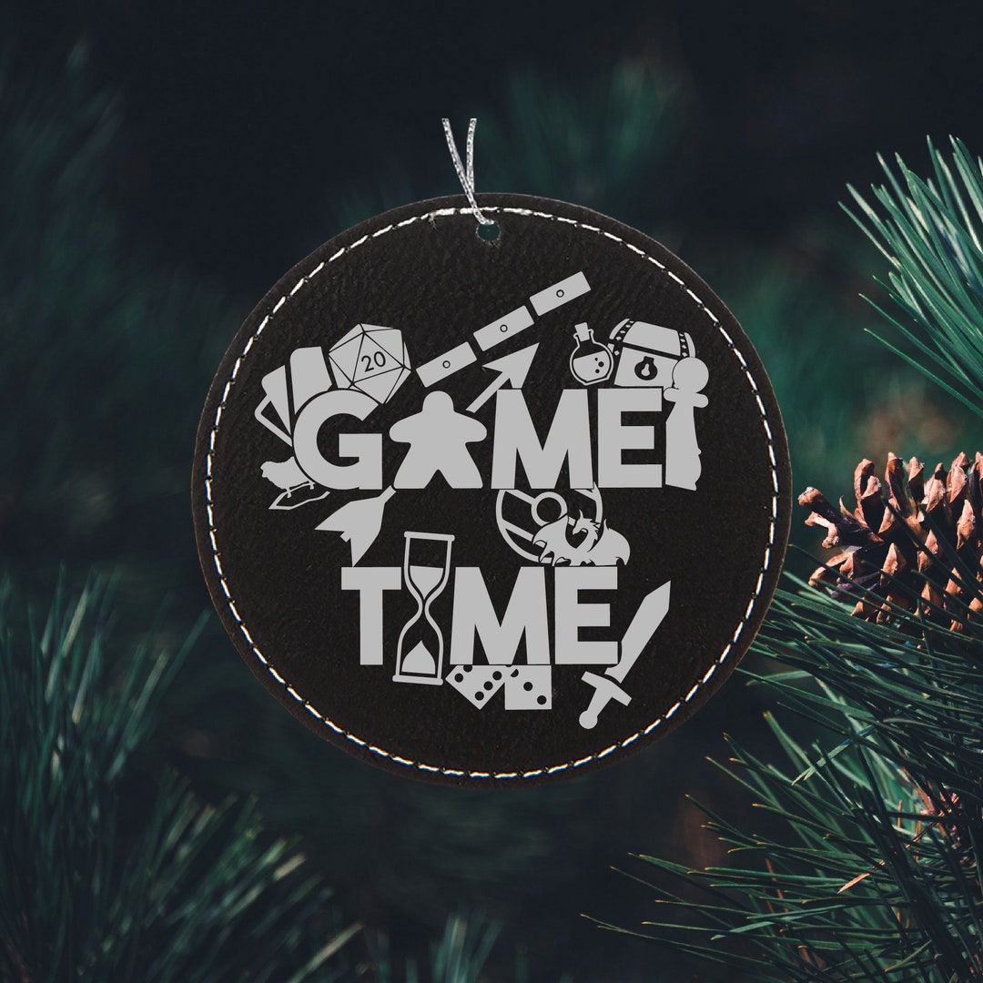DND Ornament Game Time Tabletop Gaming Ornament for Gaming Gift or ...