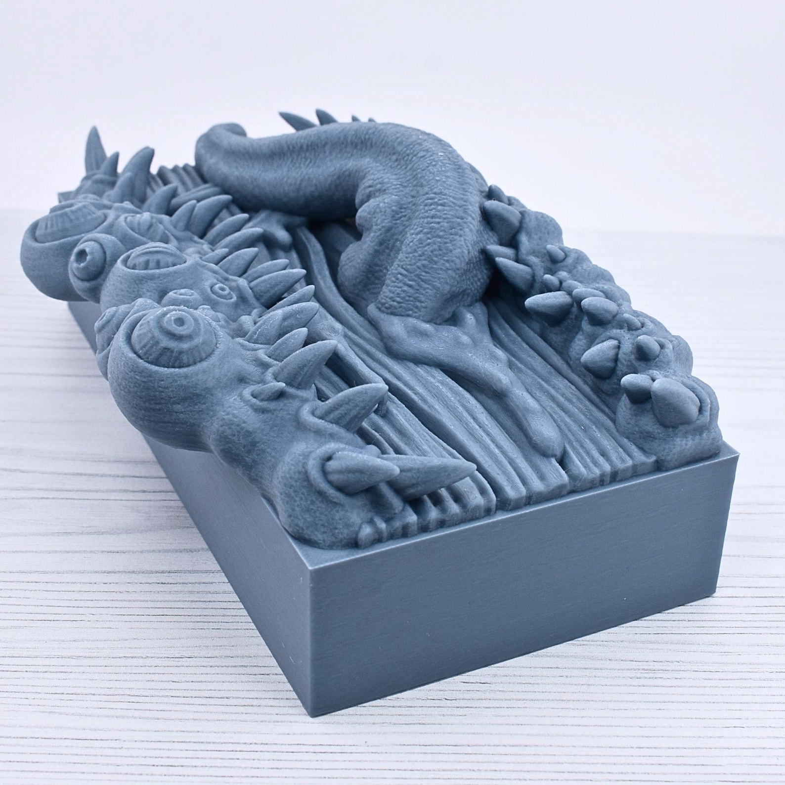 Fantasy Mimic Book Nook for Bookshelf Decor on Game Room Shelves or Dnd ...