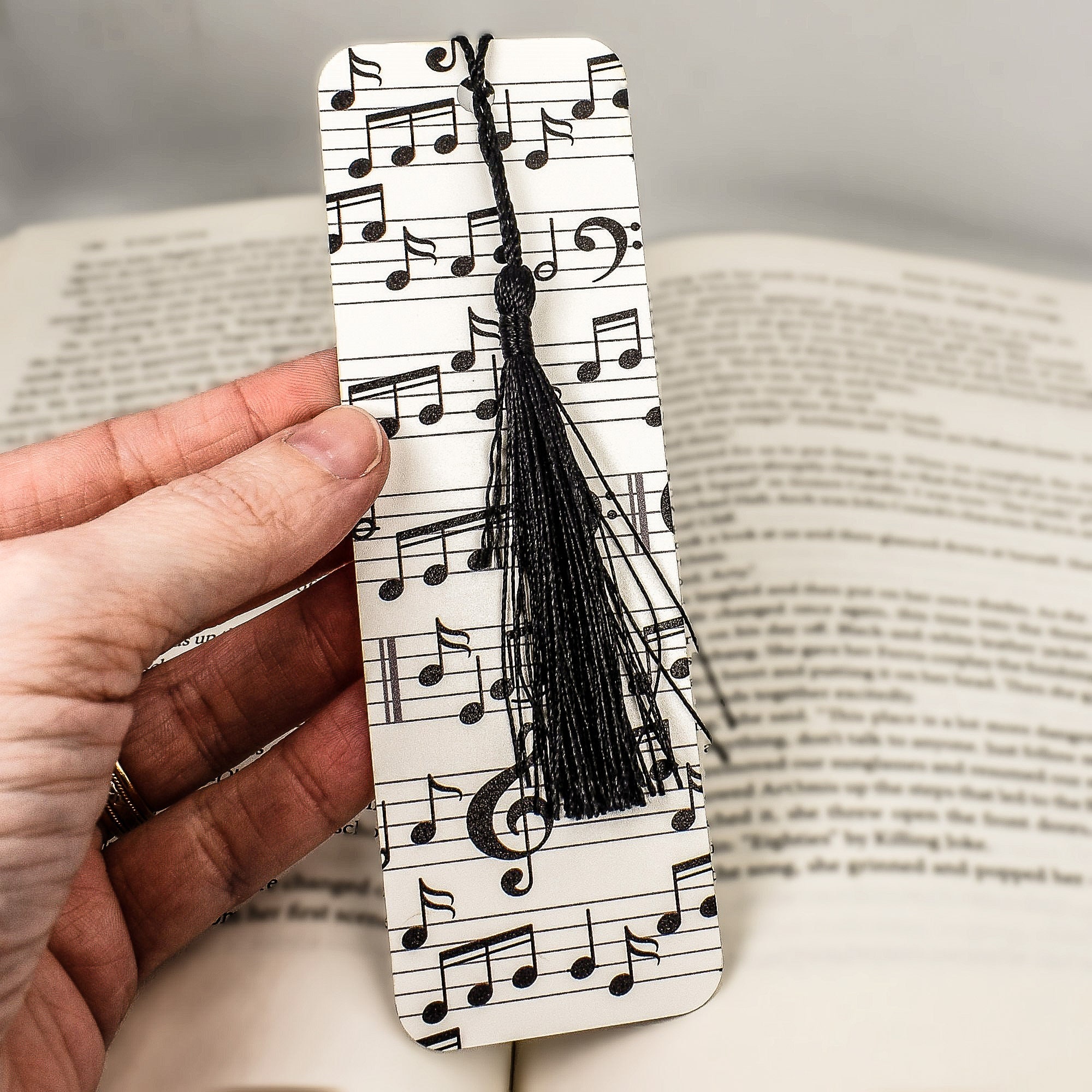 Cute Bookmark With Music Notes is Used for Teacher Gifts Basket or ...