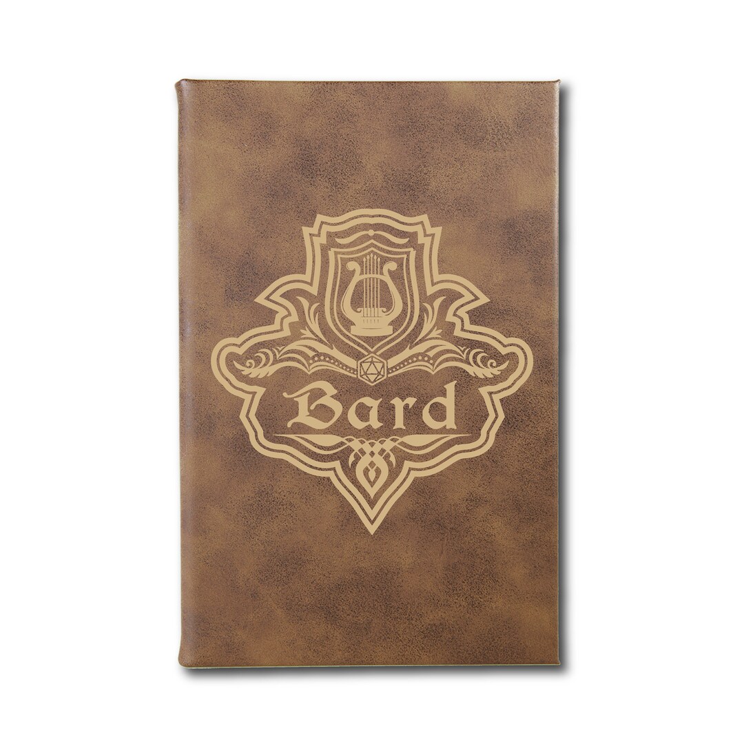 Dnd Journal Bard Emblem Dnd Character Journal for RPG Players and Dnd ...