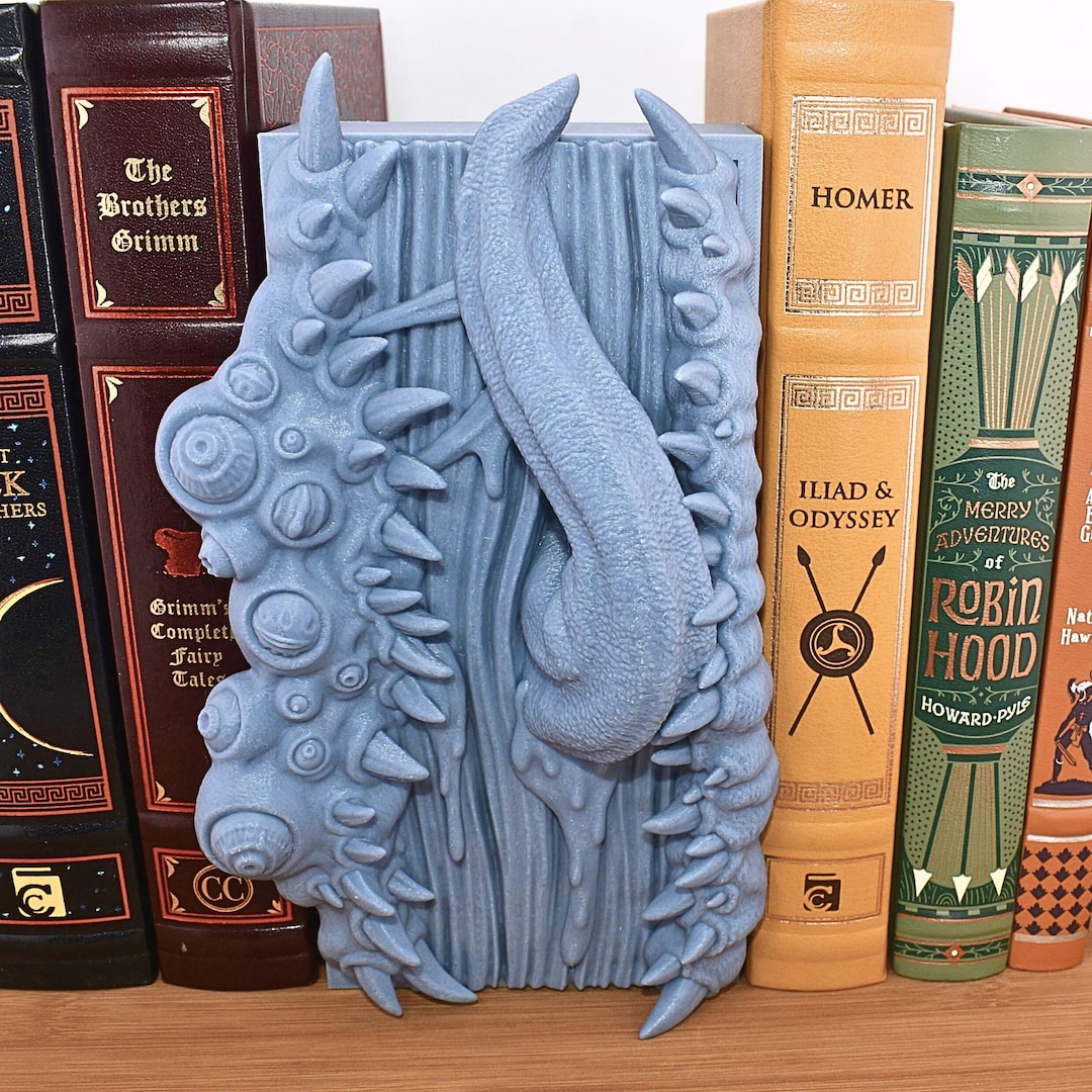 Fantasy Mimic Book Nook for Bookshelf Decor on Game Room Shelves or Dnd ...