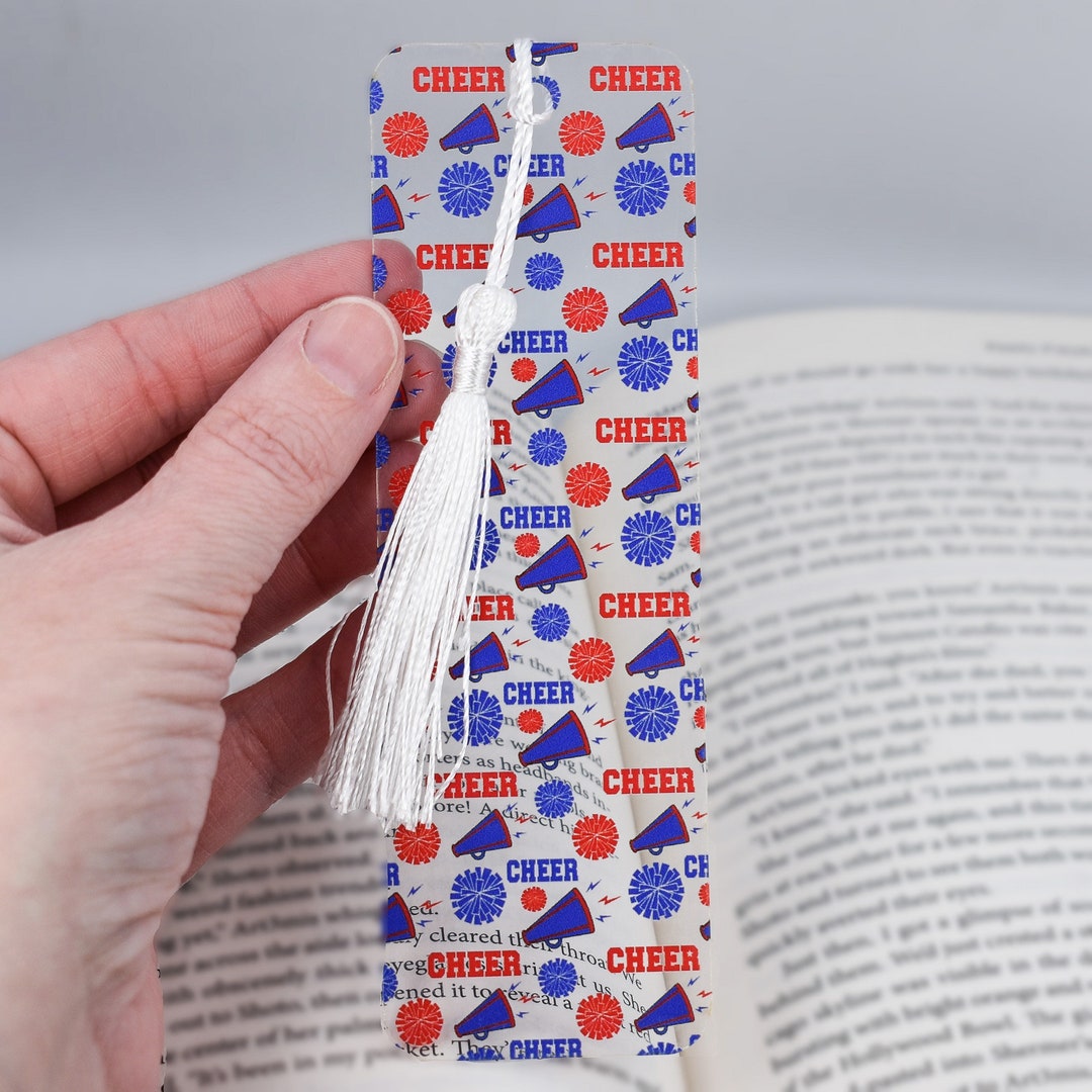 Cute Bookmark With Cheer Design Used for Cheerleading Coach Gifts ...