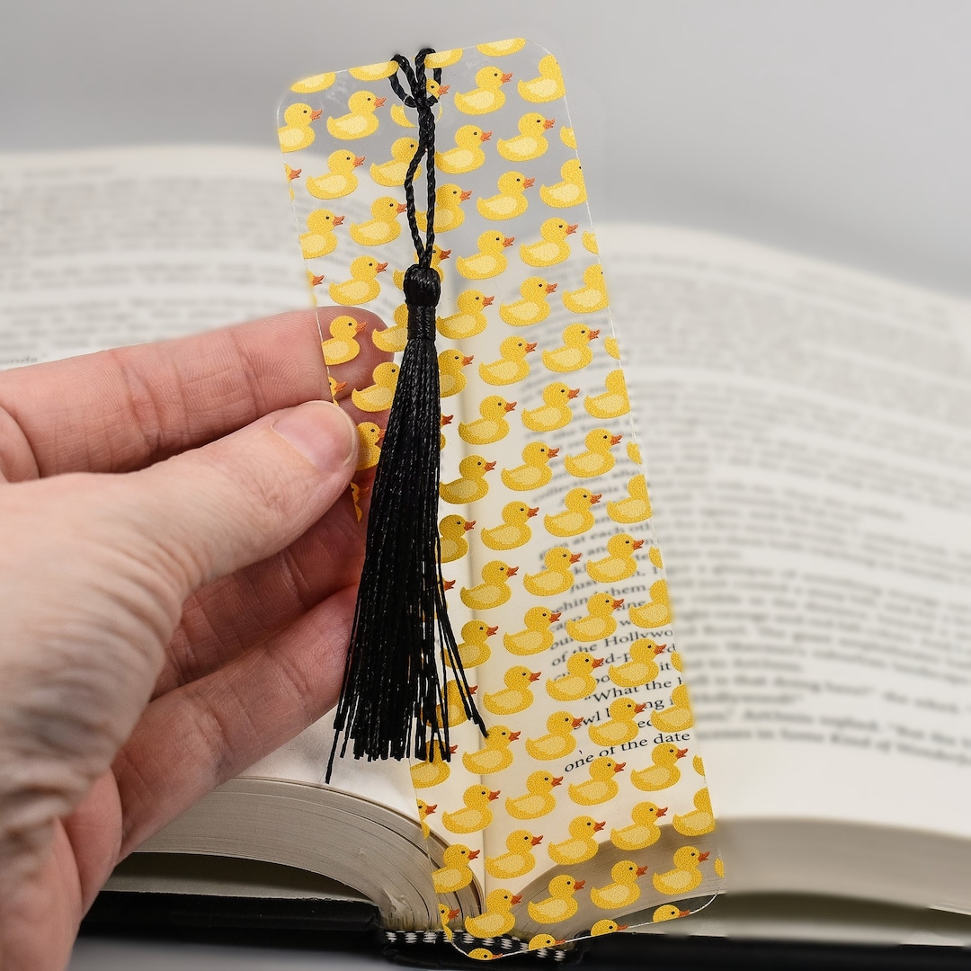 Cute Bookmark With Rubber Ducks is Used for Teacher Gifts Basket or ...