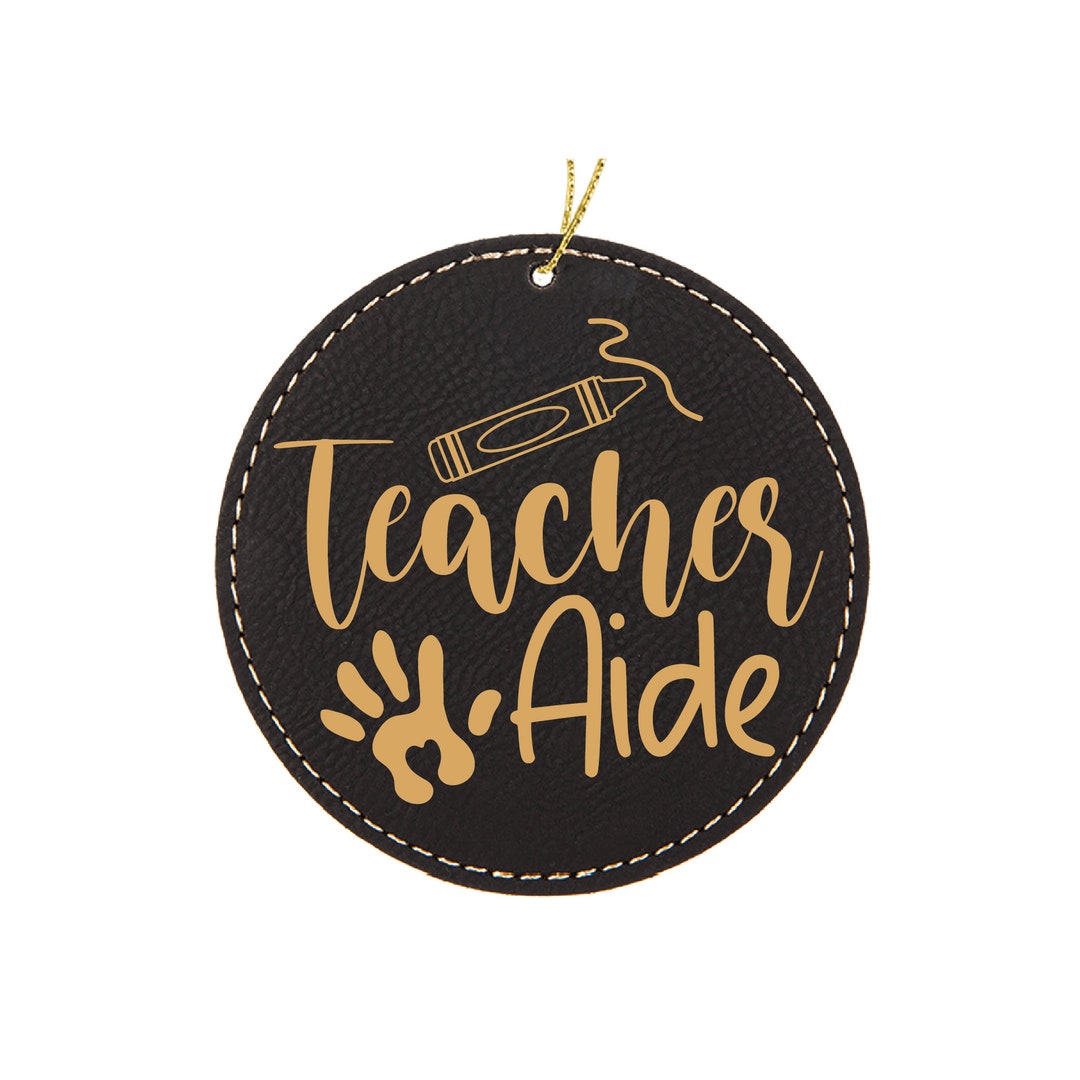Personalized Teacher Aide Ornament for Teacher Aide Gift for School ...