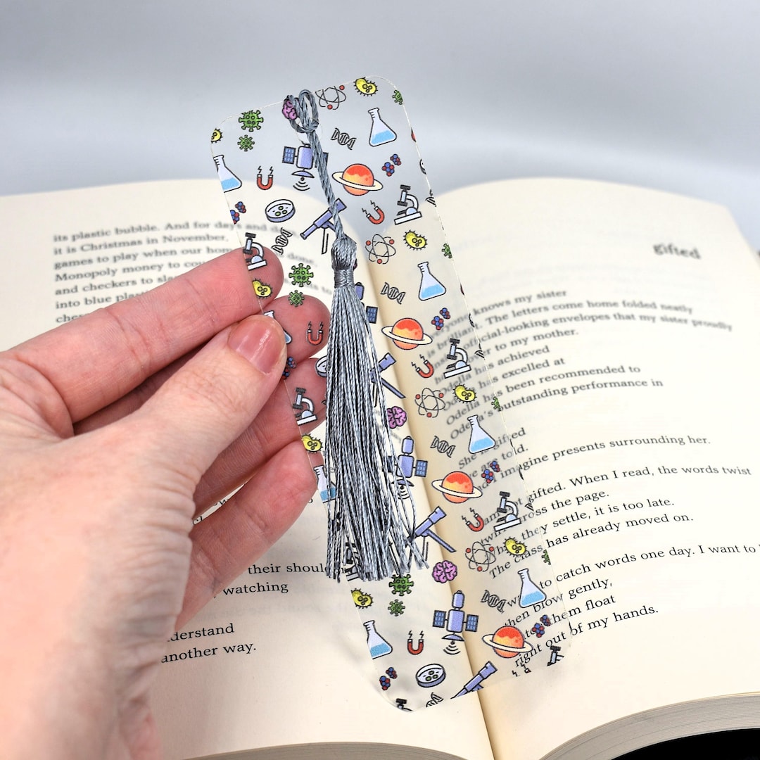 Cool Science Bookmark for Teacher Gifts Basket or Unique Bookmarks for ...