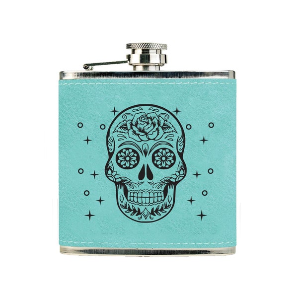 Skull Flask - Etsy