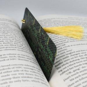 Unique Bookmark With Circuit Board Design is a Bookmark With Tassel and ...
