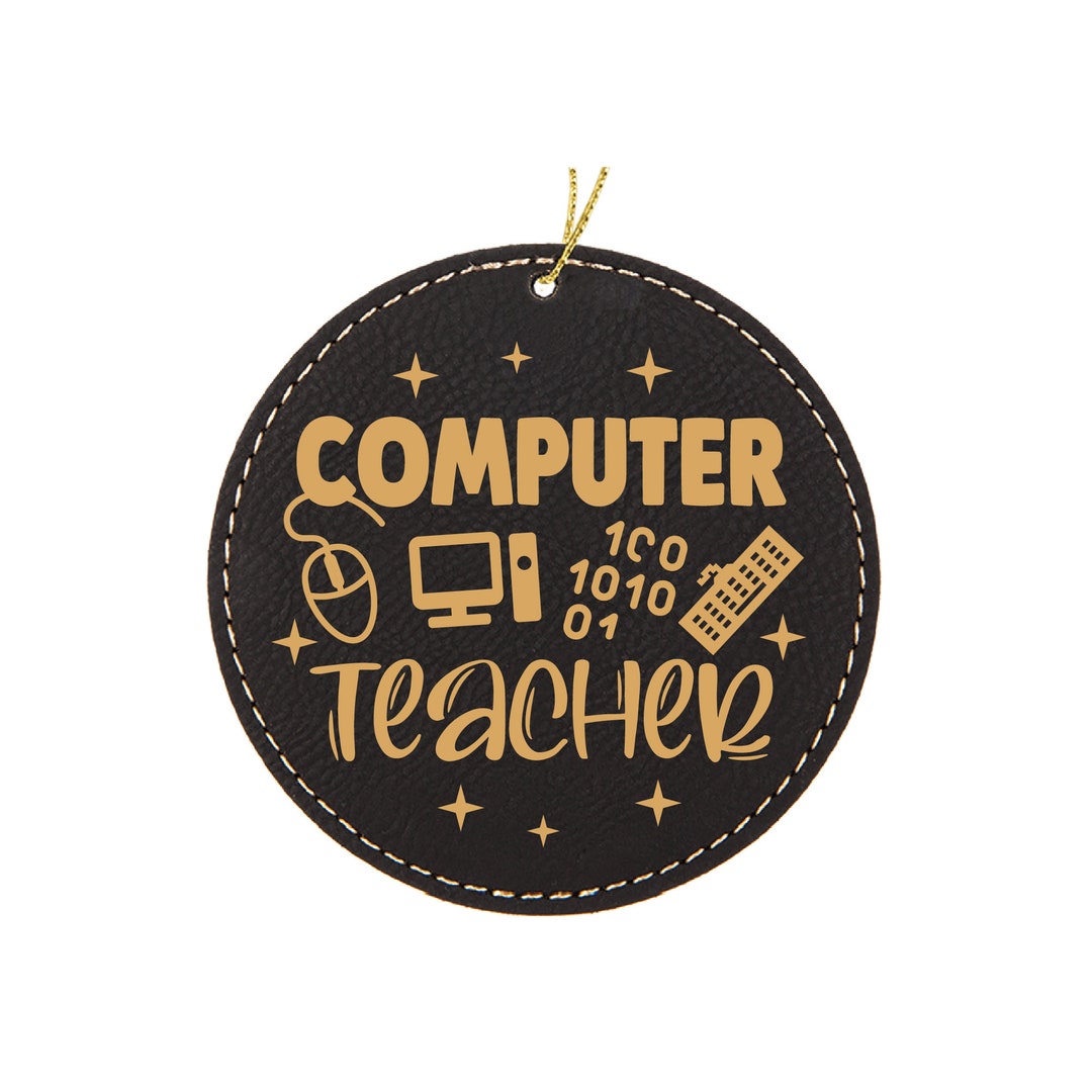 Computer Teacher Ornament Teacher Appreciation Gift for Computer ...