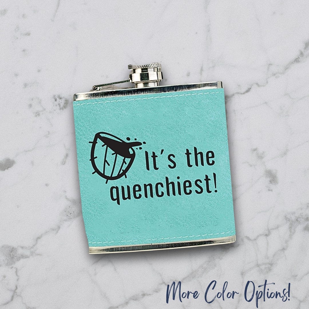 Personalized Flask Anime Gifts It's the Quenchiest Flask for Cactus ...
