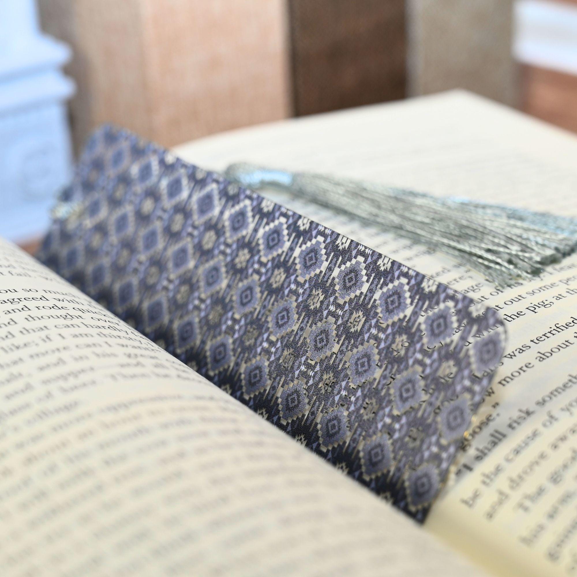 Gray Aztec Pattern Bookmark for Native American or Indigenous Aztec ...