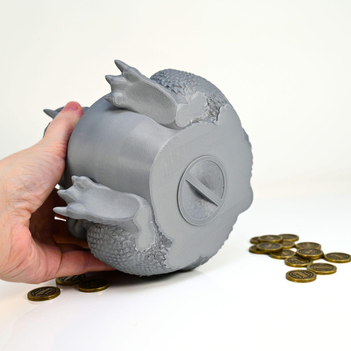 Fat Chonky Dragon Fantasy Coin Bank for Nursery Room Decor or Cool Dnd ...