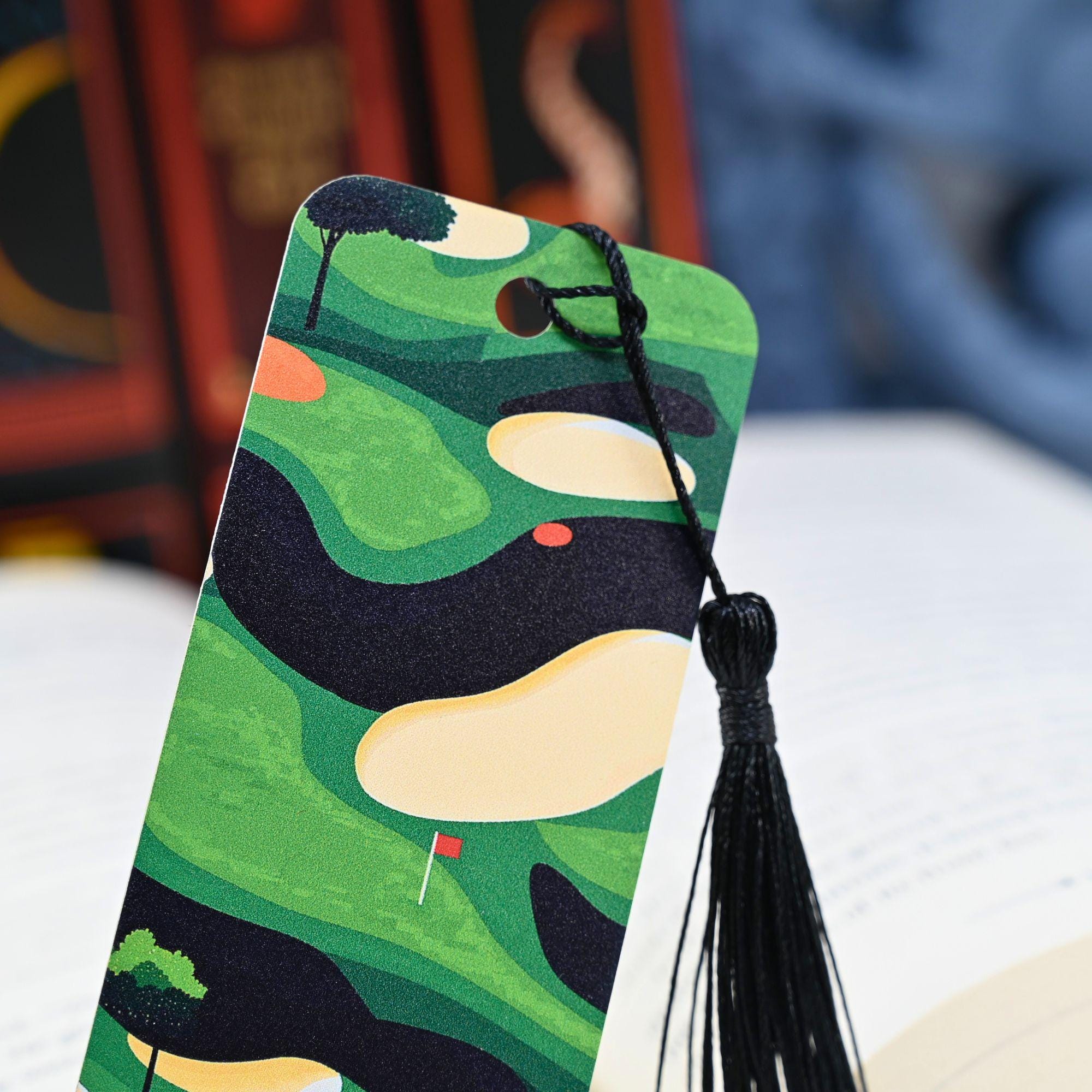 Golf Course Bookmark for Men Party Favors or Prize Gift Basket for ...